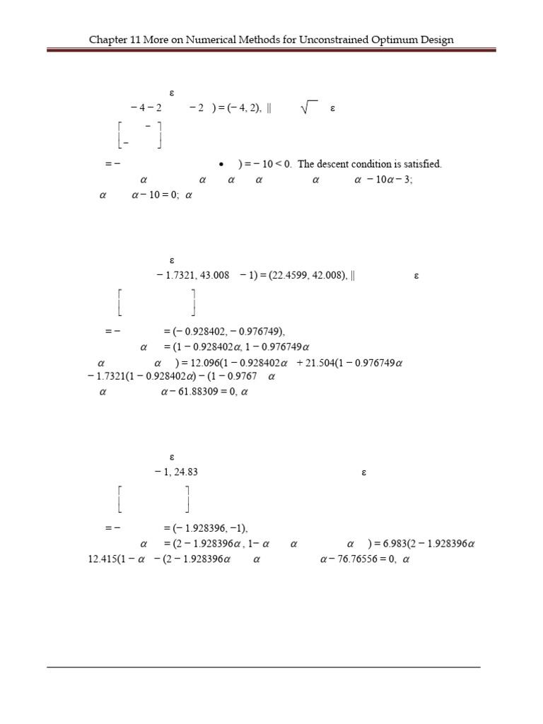 Samples Chapter 11-Solution | PDF | Mathematical Optimization | Mathematics Of Computing