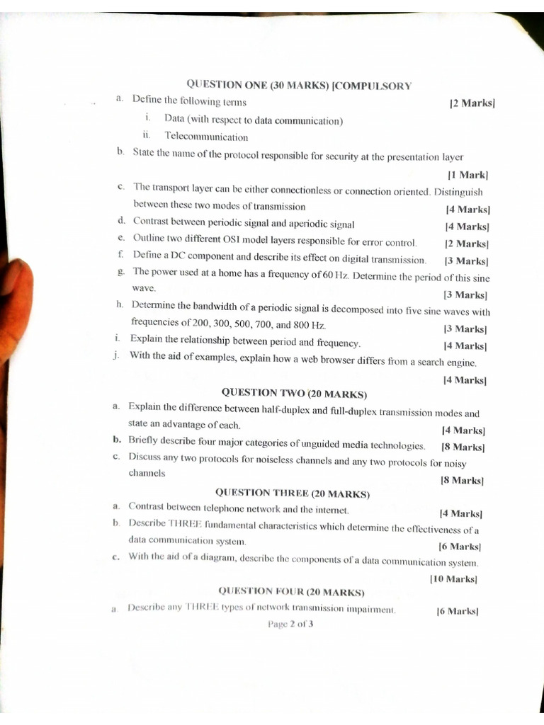Past Papers | PDF