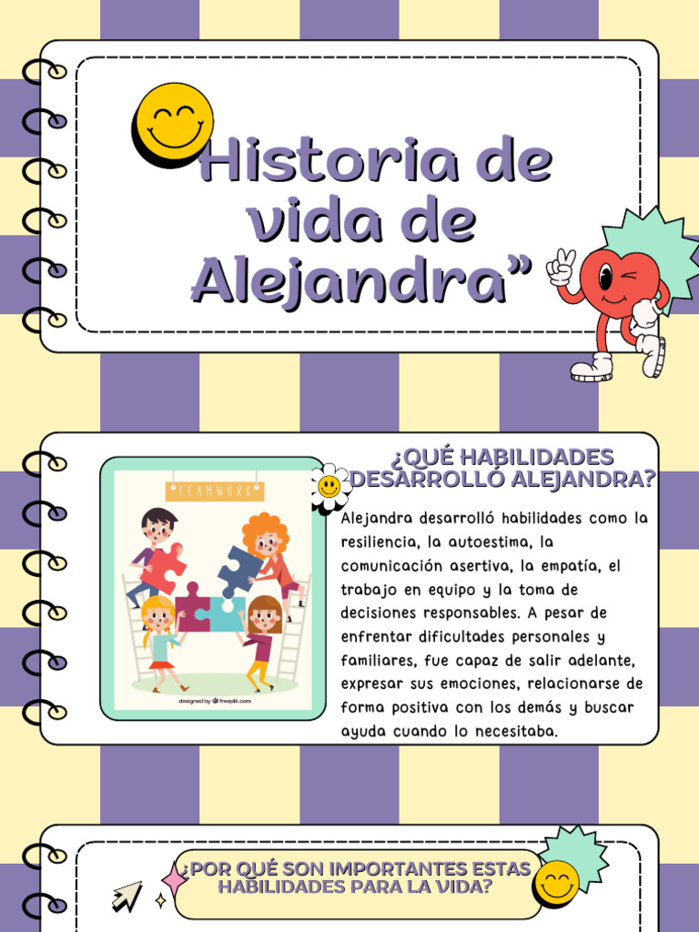 Historia de Vida de Alejandra | PDF