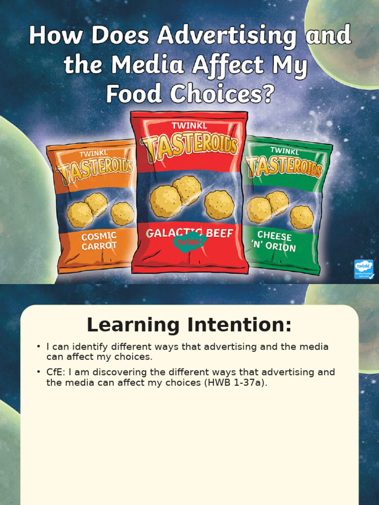 Impact of Food Advertising on Choices | PDF | Advertising