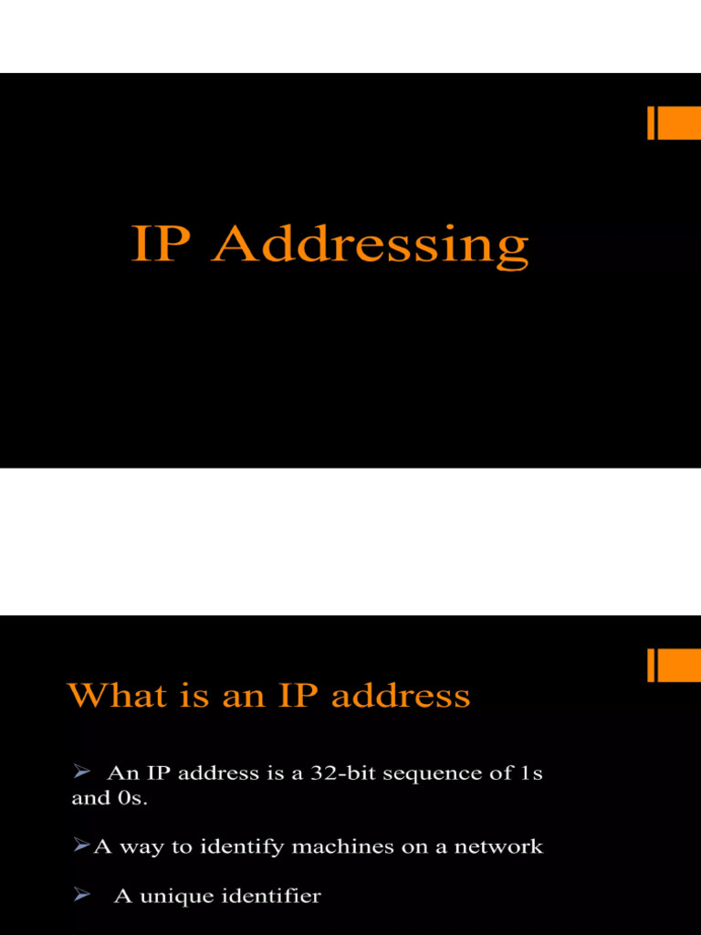 Ip Address | PDF