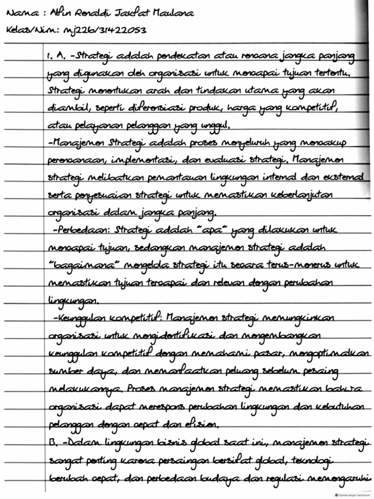 Alfin Renaldi UTS | PDF