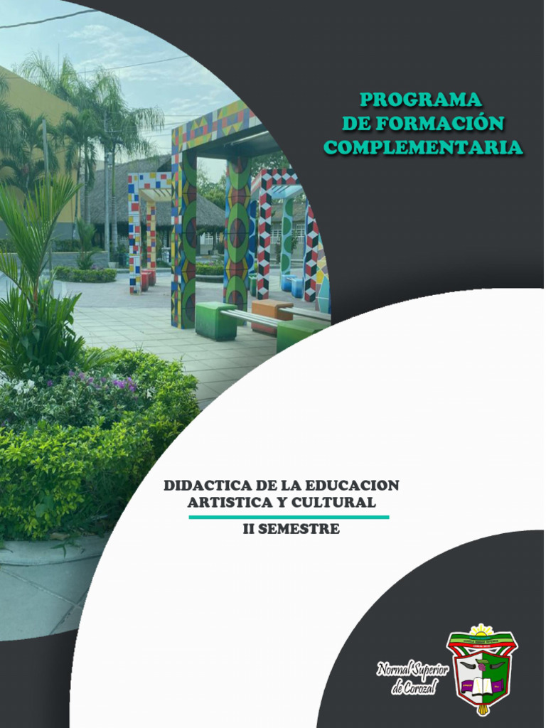 Didáctica de la Educación Artística 2023 | PDF | Educación en artes ...