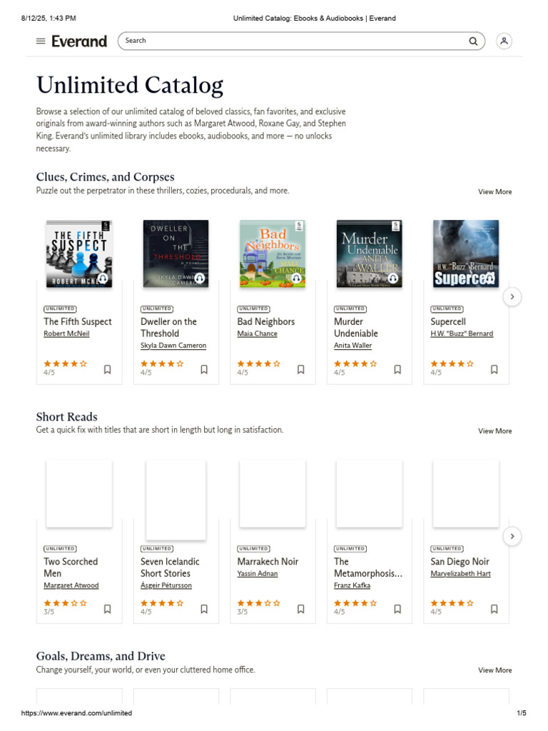 Unlimited Audiobooks for Young Adults | PDF