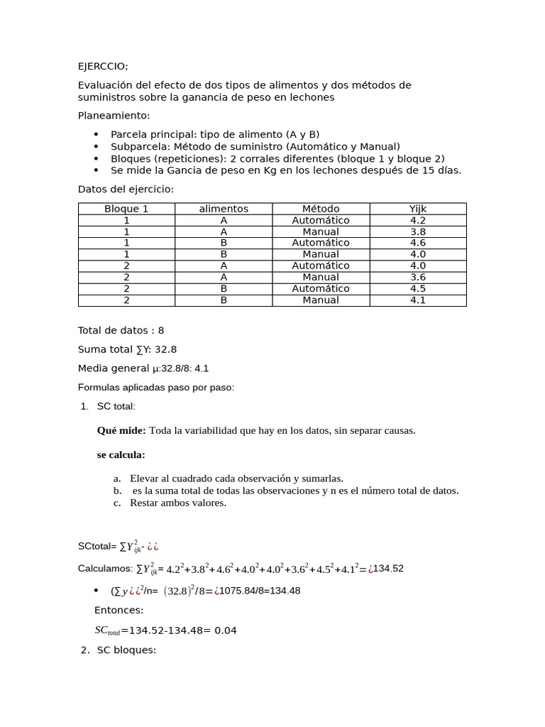Parcelas Divididas Practica | PDF
