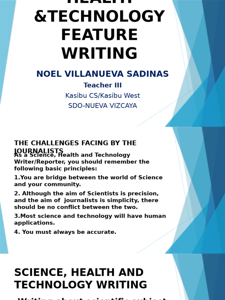 Science Feature Writing Essentials | PDF