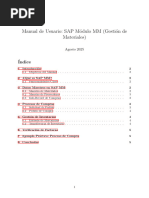 Cartilla Guía Practica. Creacion de Una Orden de Compra en El Modulo MM ...