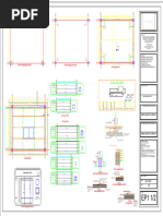 Planta Estructural de Columnas | PDF