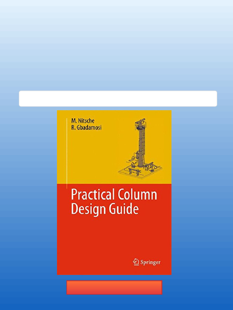 Practical Column Design Guide M. Nitsche Download | PDF | Distillation ...