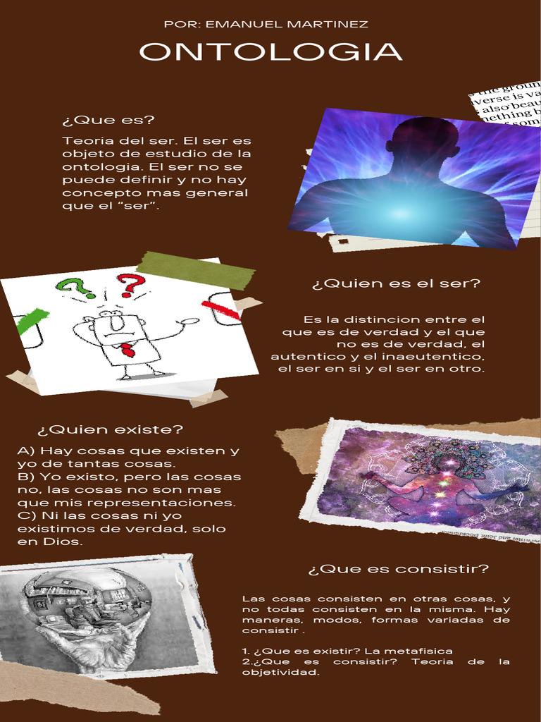 Infografia Ontologia-Emanuel Martinez | PDF