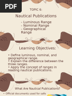 CP 1-9 - PPT - Geographical & Nominal or Luminous Ranges of LT Ho | PDF | Horizon | Astronomy