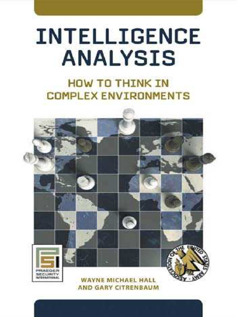 Intelligence Analysis in Complex Environments | PDF | Intelligence ...