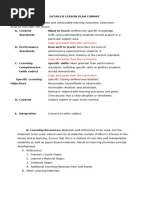 4as DLP Format | PDF | Lesson Plan | Educational Assessment