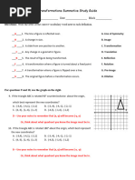 Transformation Review Answer Key | PDF | Cartesian Coordinate System ...