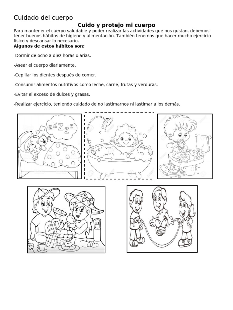 Cuidados Del Cuerpo Sisis Imprimir Pdf
