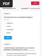 GST203 Philosophy and Logic Questions | PDF | Logic | Argument