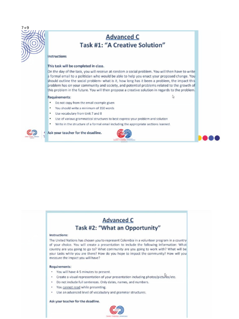 Task Advance C | PDF