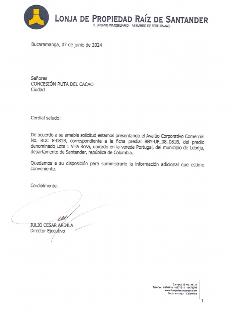 Avaluo Bby-Uf 08 081b | PDF