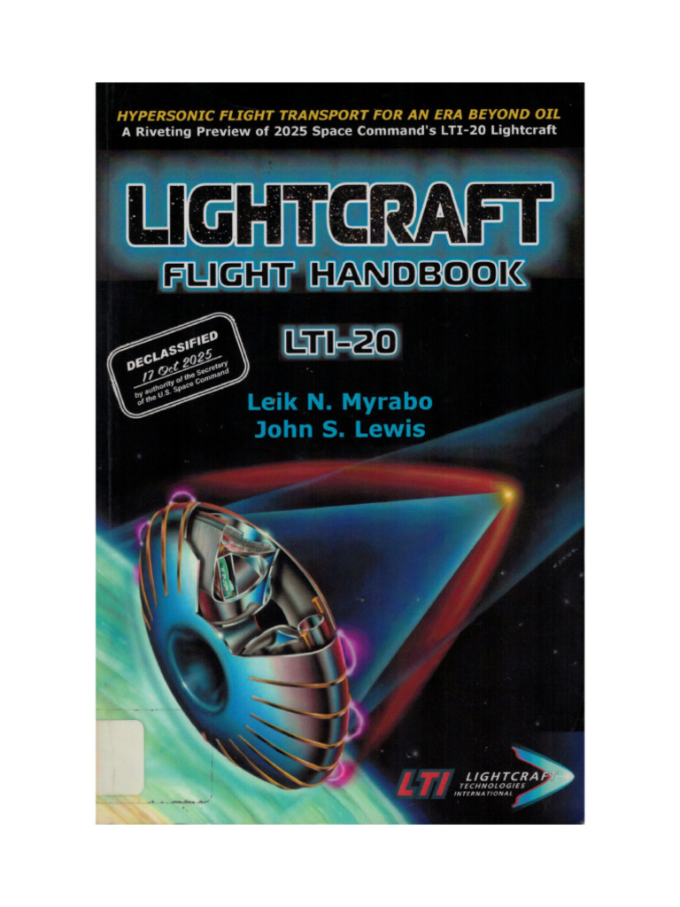 Lightcraft Flight Handbook Lti-20 | PDF