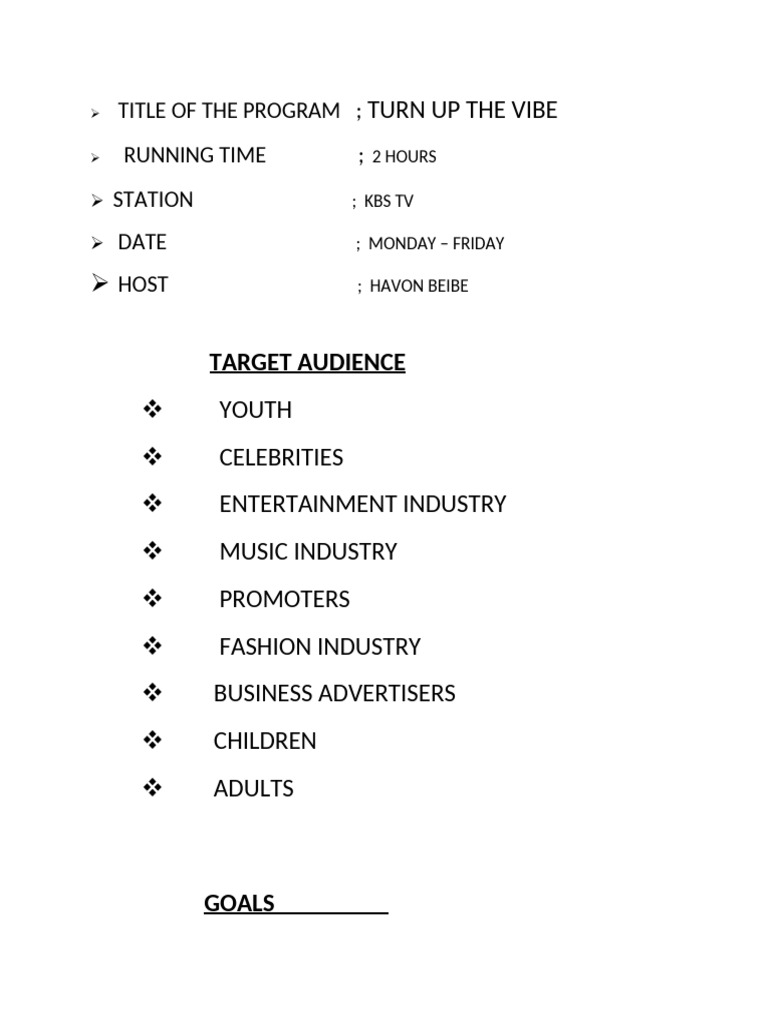 Proposal Havon | PDF