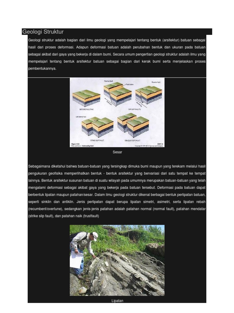 Struktur Geologi | PDF