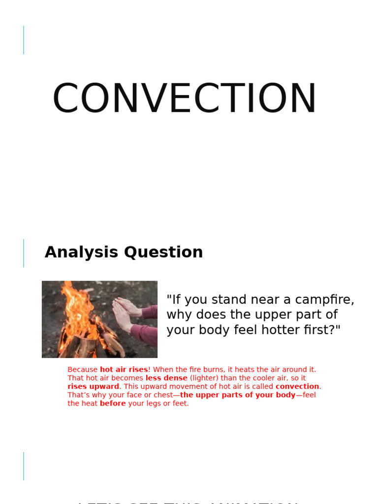 Everyday Examples of Convection | PDF | Convection | Heat