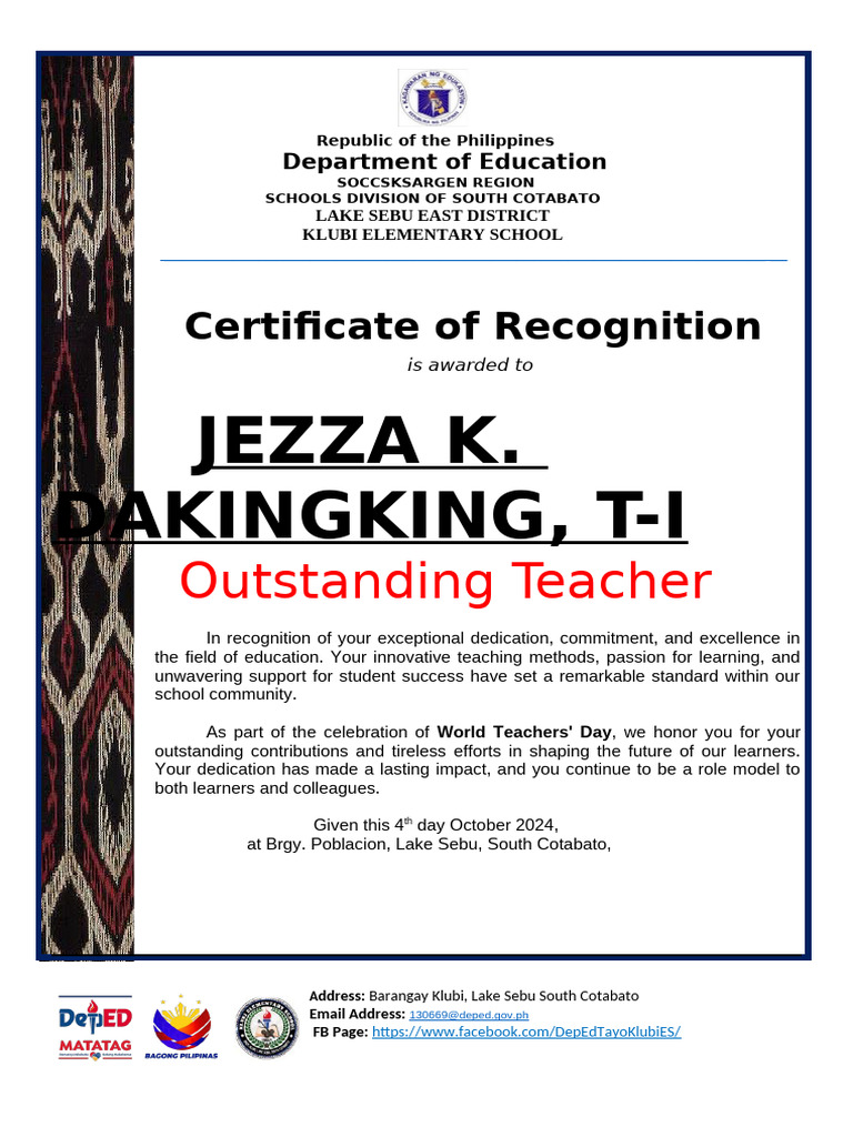 Certi Outstanding 24 | PDF