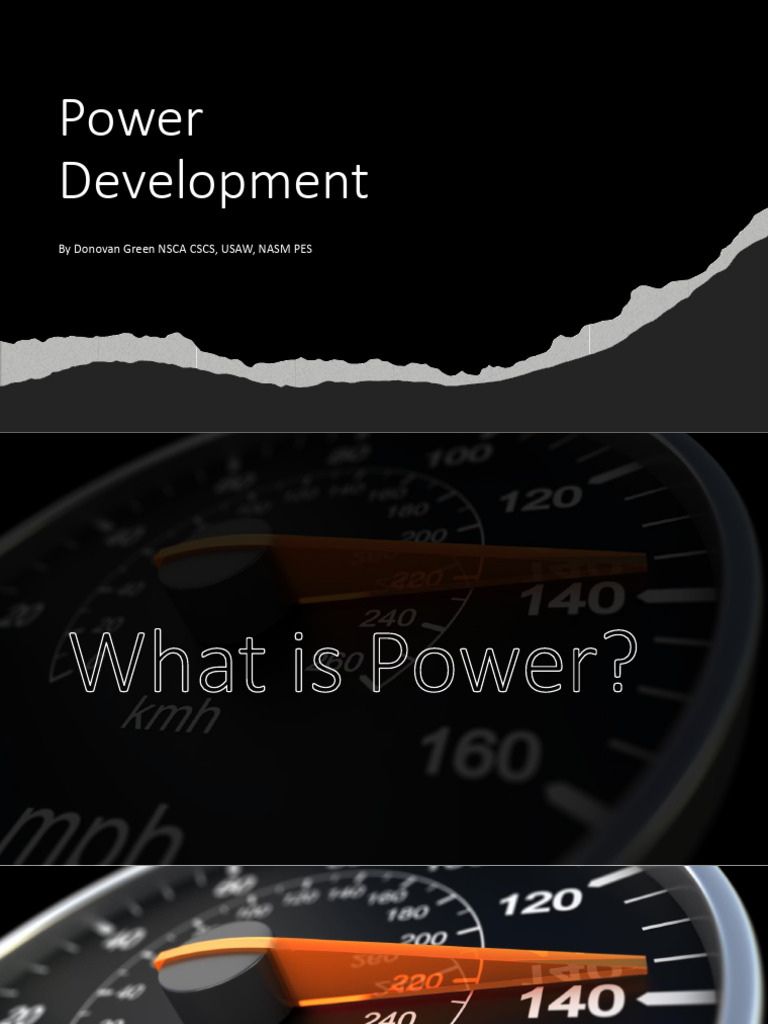 Understanding Power in Sports | PDF