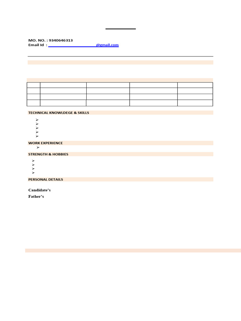 Resume: Mahendra Vaishnav | PDF