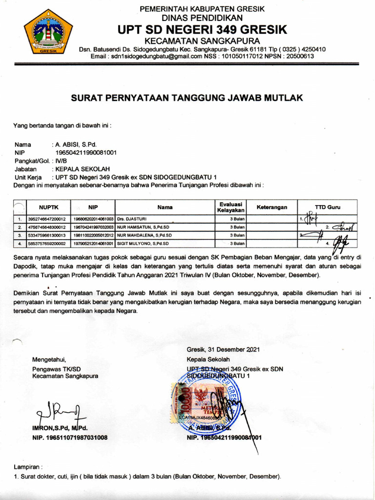 SPTJM Tw4 TTD | PDF
