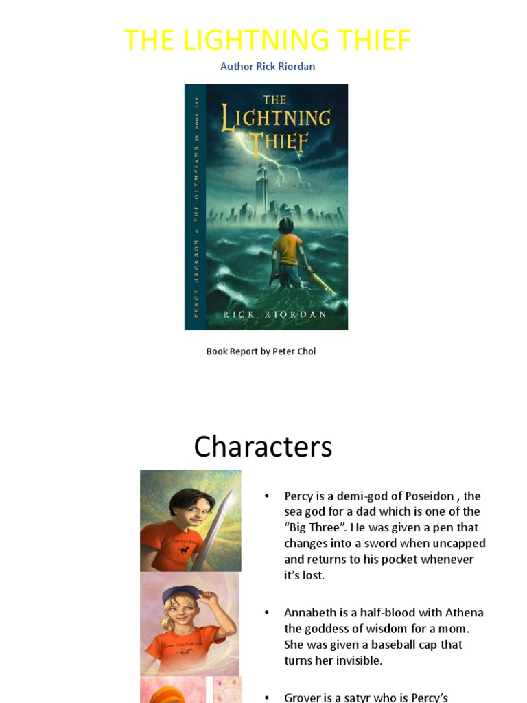 The Lightning Thief | Greek Deities | Greek Gods