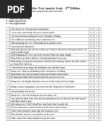 Hachinski Ischemic Score Assessment | PDF | Mental And Behavioural ...