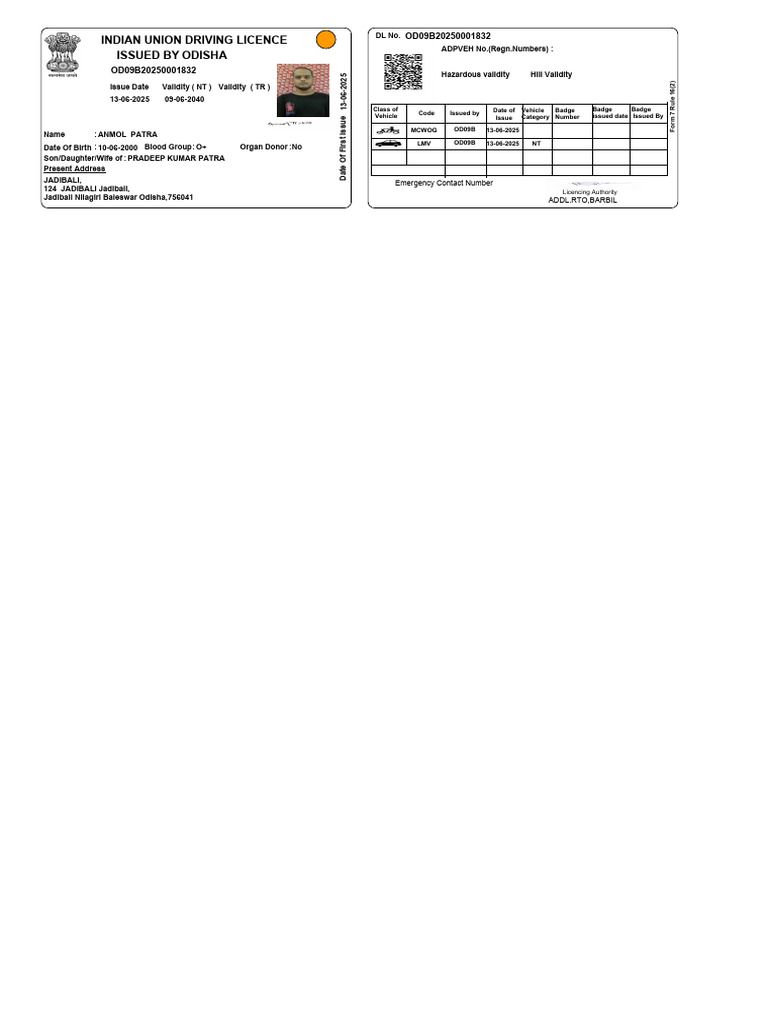 FormSeven_copy | PDF | Vehicles | Land Transport