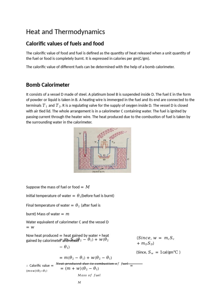 Heat and Thermodynamics New | PDF | Entropy | Gases