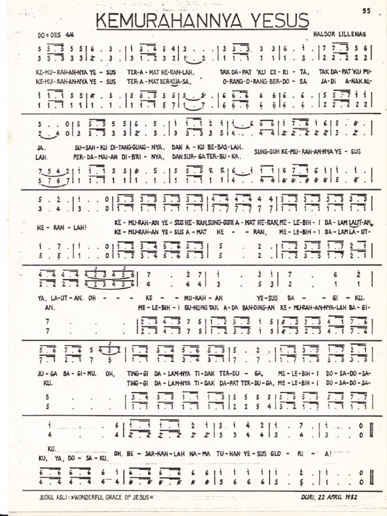 KemurahanNya Yesus | PDF