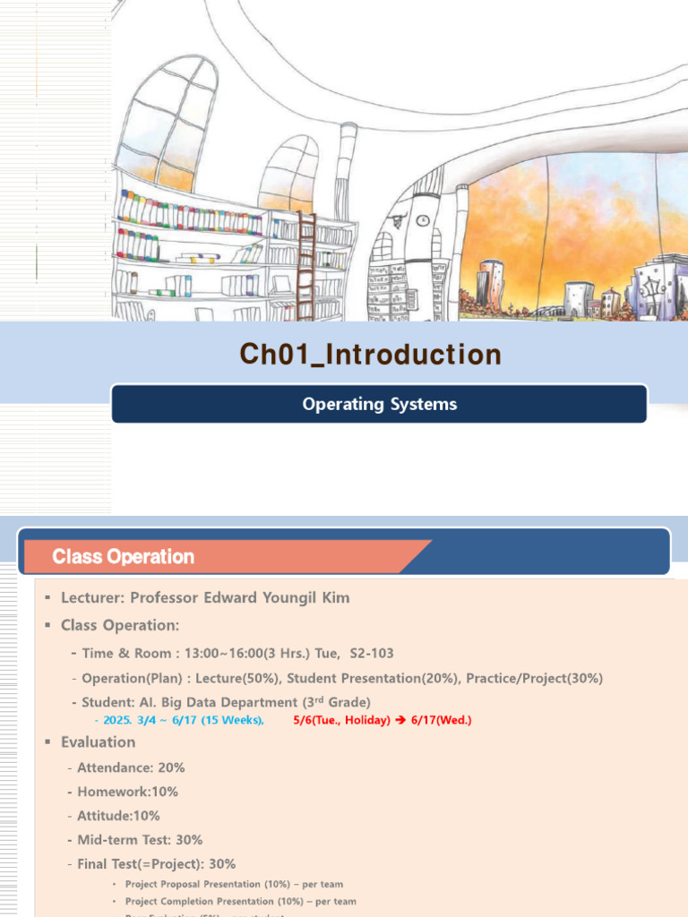 01_Introduction to Operating System | PDF | Operating System | Virtual Machine