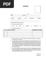 Signature Attestation Form | PDF | Signature | Written Communication