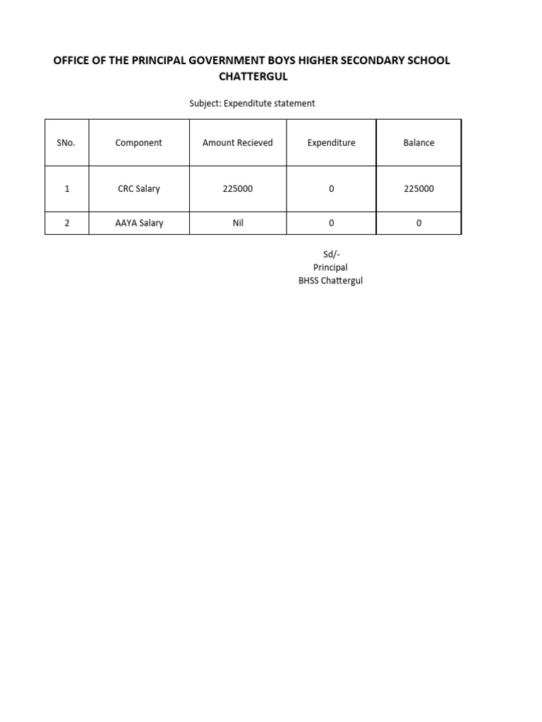 BHSS Chattergul | PDF