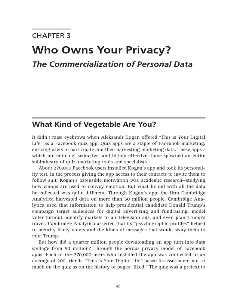 Privacy Rights and Data Ownership Explained | PDF | Http Cookie