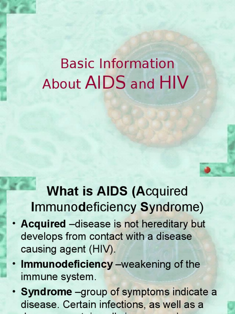 Aids | PDF | Hiv/Aids | Diagnosis Of Hiv/Aids