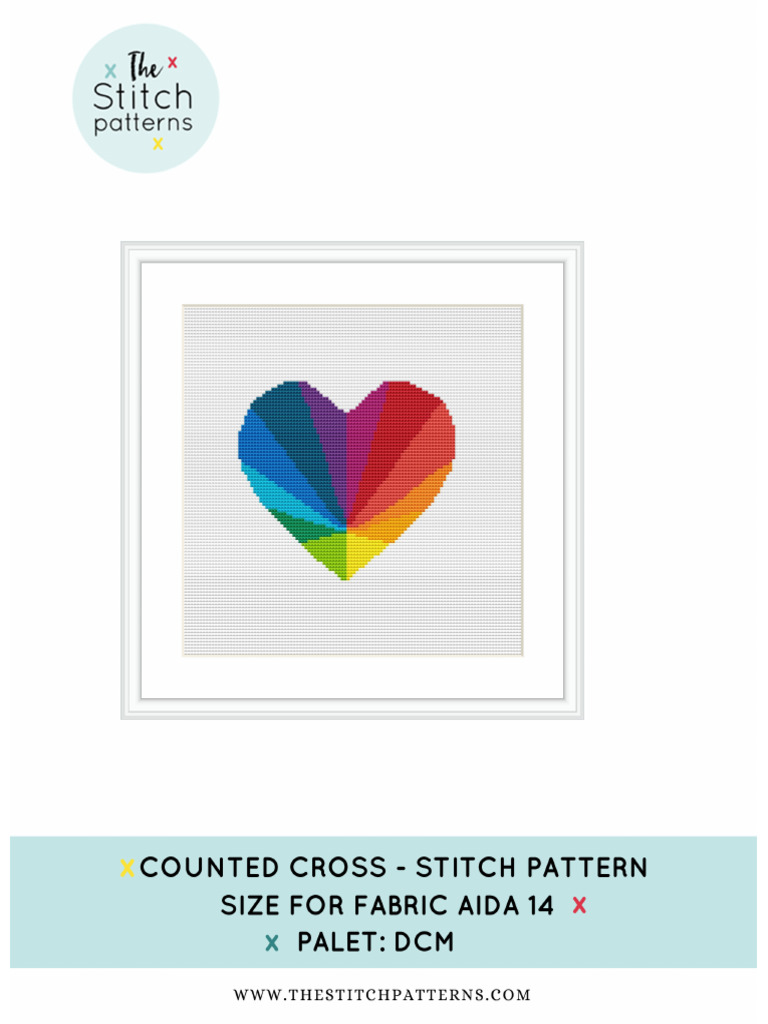 Heart Patterns for Stitching | PDF