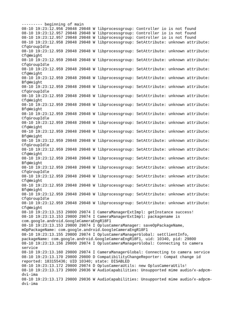 Log Cat 1754824992868 | PDF | Computer Programming | System Software