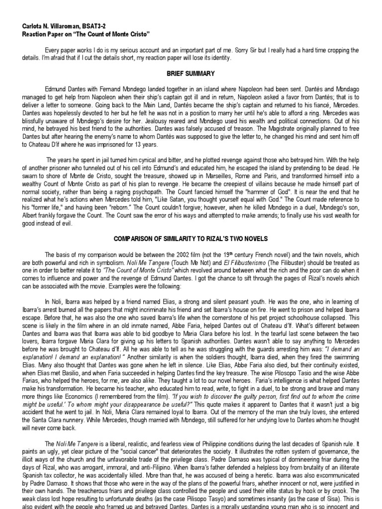 The Count of Monte Cristo | PDF | The Count Of Monte Cristo