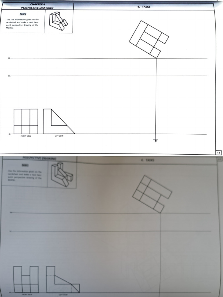 2 point perspective tasks | PDF