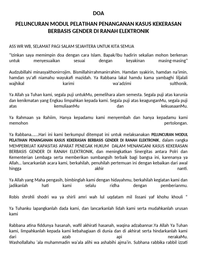 Kumpulan Doa | PDF
