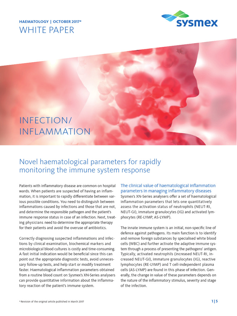 Sysmex White Paper Characterisation Reactive Conditions | PDF ...