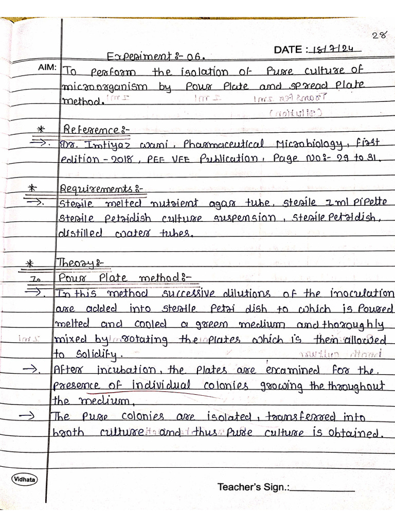 Practical 6, 7,8 Micro Biology | PDF