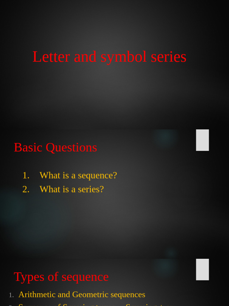 Understanding Sequences and Series | PDF | Mathematics