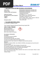 PAC Powder Safety Data Sheet | PDF | Water | Sodium Carbonate