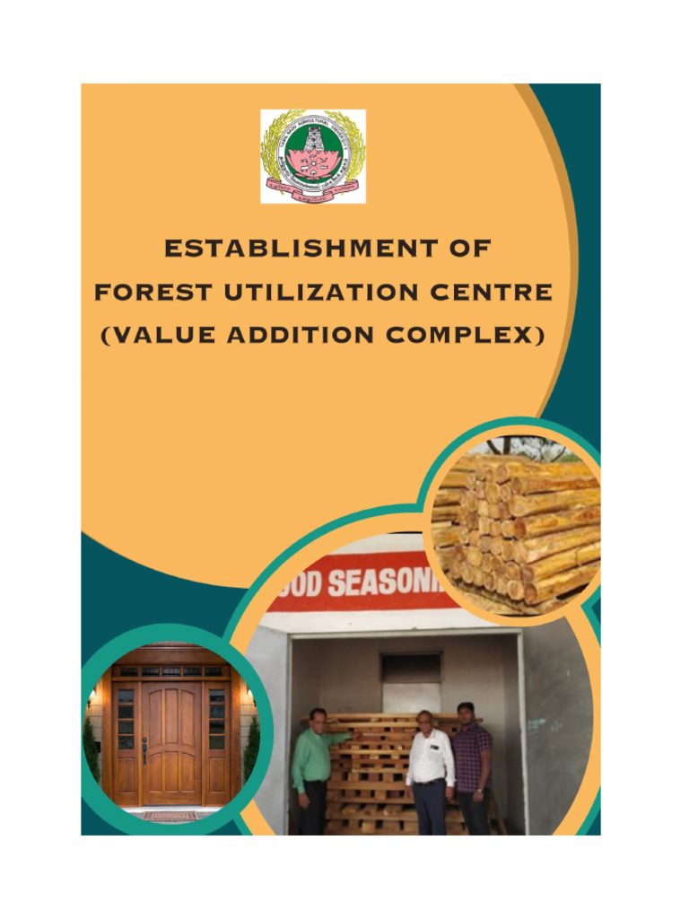 Forest Utilization Centre Proposal | PDF | Lumber | Wood